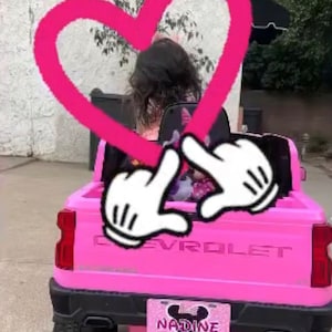 MINNIE MOUSE Mini License Plate Personalized Design2 Custom Bike ...