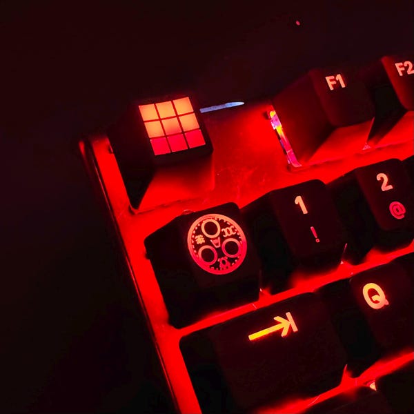 Halo Theme Backlit Keycap Set | Mechanical Keyboard Keycap Set for ...