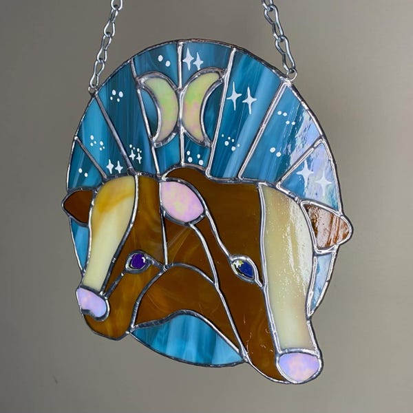 Octopus Stained Glass Pattern Sea Creature PDF Digital File Ocean ...