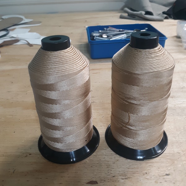 T210 V-207 Bonded Nylon Sewing Thread for Outdoor, Leather, Bag, Shoes ...