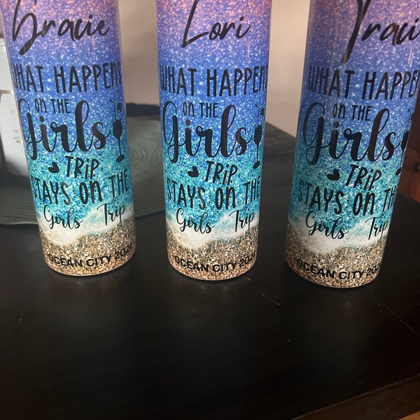 Girl Group Trip Vacation Tumblers, All Girls Trip Tumblers ...