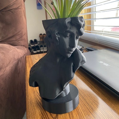Sappho Bust Planter Pot for Plants Greek Goddess Sappho's Head Head ...