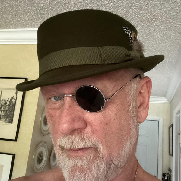 Red Lens Glasses for Women, Vampire Aesthetic Monocle for Men, Gothic ...