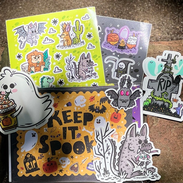 El Chupacabra Vinyl Sticker | Goat Sucker | Cryptid Vinyl Sticker ...