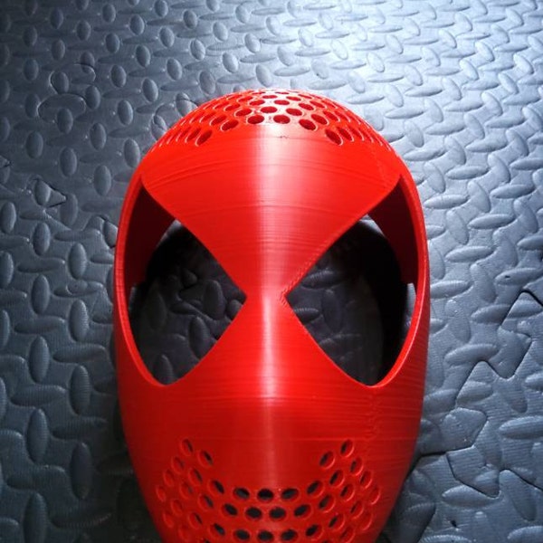 Spider-man Face Shell 3D Printed Mask - Homecoming Spiderman - Amazing ...