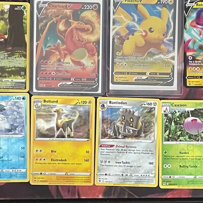 Pokemon Card Ultra Rare Mystery Pack 2 Guaranteed Ultra Rares Holo Rare ...