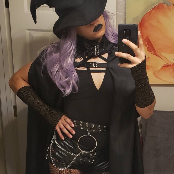 Witch Hat/wizard Hat/strega/halloween /cosplay /winter Goth/witchy ...