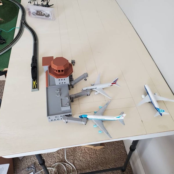 N Scale Clock Tower - Back to the Future - Model Building Kit - 3D ...