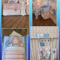 Printable Paper Sleeping Bag Template, Digital Download, Activities for ...