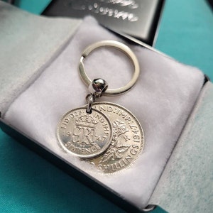 1969 British Five New 5p Coin Keyring 53rd Birthday Gift - Etsy UK