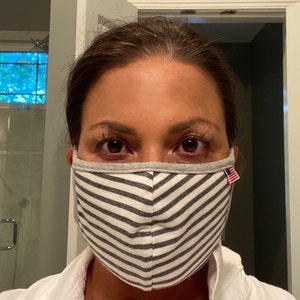 Adult Unisex Face Masks Washable Cloth Masks Made in the USA 2-ply ...