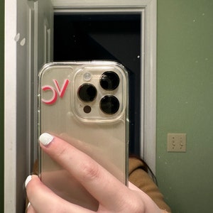 Corner Initials iPhone Case Custom Monogram iPhone 14 Pro Case iPhone ...