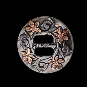 1-1/2 Ransom Rose Screw-back Concho - Etsy