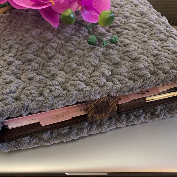 Custom Planner Pouch, Crocheted Pouch to Your Desired Measurements ...