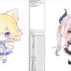 Customizable Vtuber - Slime Vtuber Model - Fully Body/fully Rigged Live2d Avatar - Etsy