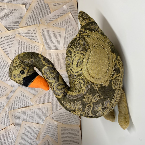 Swan Party, Swan Plush, Swan Sewing Pattern, Black Swan, Nursery Decor ...