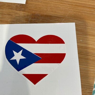 Puerto Rico Heart Flag Svg, Puerto Rican Svg, Puerto Rico Svg, Boricua ...