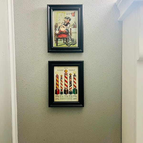 Straight Razor Face Shave Diagram From 1866 the Barbers Manual by A.B ...