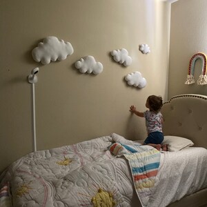 Set of 5 Clouds Wall Hanging,clouds Decor,photo Prop,clouds Nursery ...