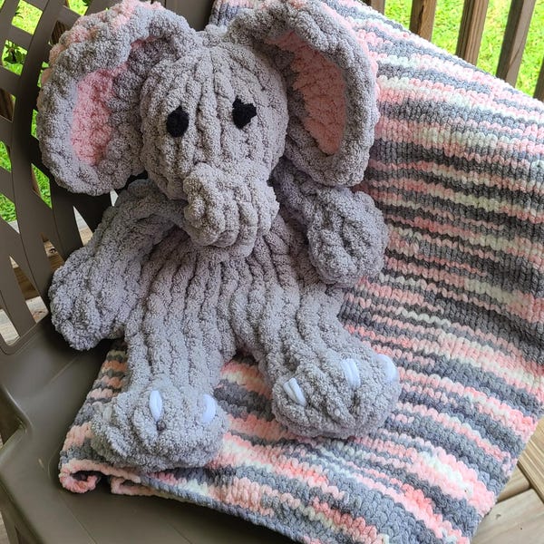 PLUSHIE BODY EXTENSION / Video Tutorial / Finger Knit / Hand Knit ...