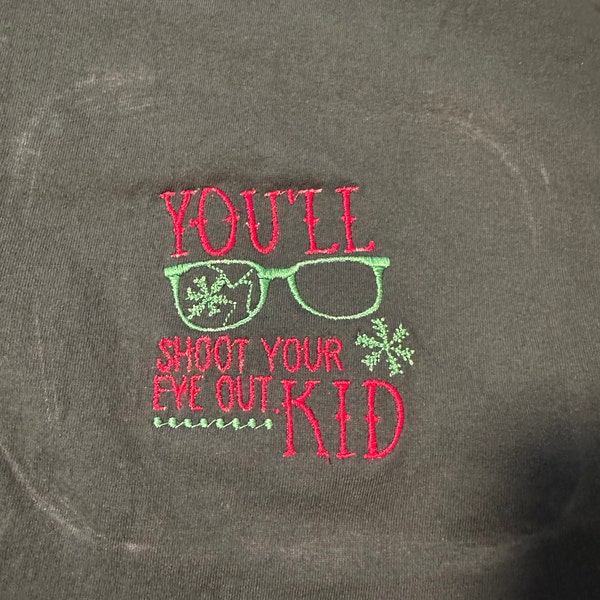 Christmas Story Quote - Machine Embroidery Design, Christmas Embroidery ...