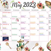 EDITABLE November 2024 Calendar, Watercolor Thanksgiving Day, Cute ...