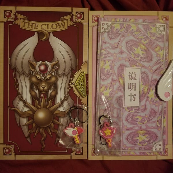 Cardcaptor Sakura - Clow Card + Book SET - Etsy