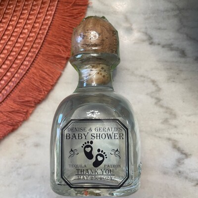 Custom Patron Label, Liquor Label, Graduation Bottle Labels, Grad Gift ...