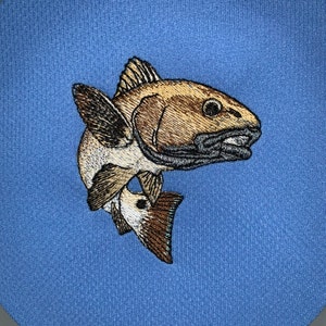 Redfish / Red Drum Embroidery Design - Etsy