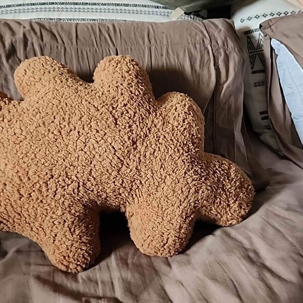Dinosaur Chicken Nugget Shaped Pillow. Super Sized Dino Nuggie. Fun ...