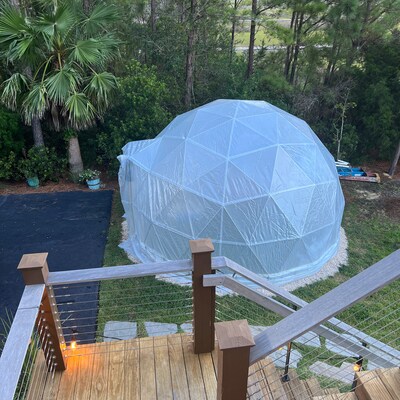 20 Ft Geodesic Dome Outdoor Aviary, Flight Cage, Animal Pen - Etsy
