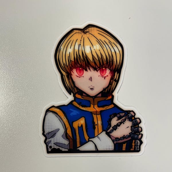 Killua Zoldyck Sticker | Hunter X Hunter Fan Art Stickers - Etsy