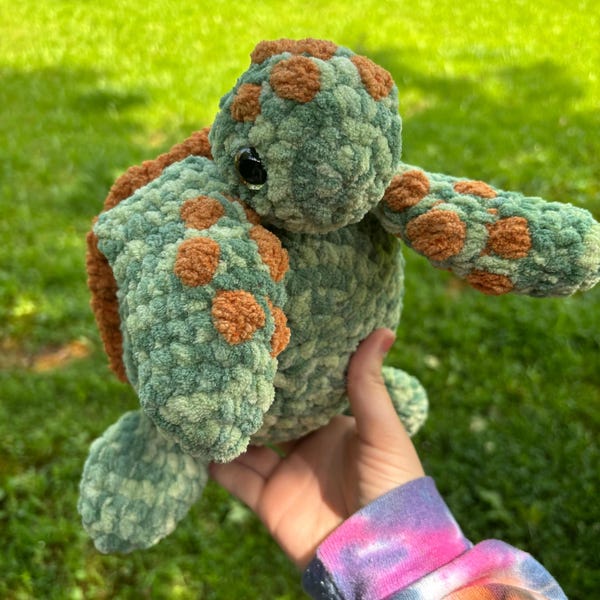 CROCHET PATTERN: Thea the No Sew Sea Turtle - Etsy