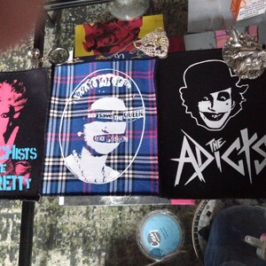 The Adicts Patch Punk Rock Overlocked Patch 1977 Punk Patch Clockwork ...