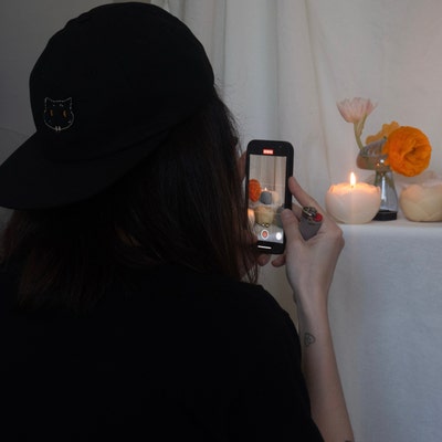 Limited Run Corduroy Cloth Ghost // Hand Cut Cap - Etsy