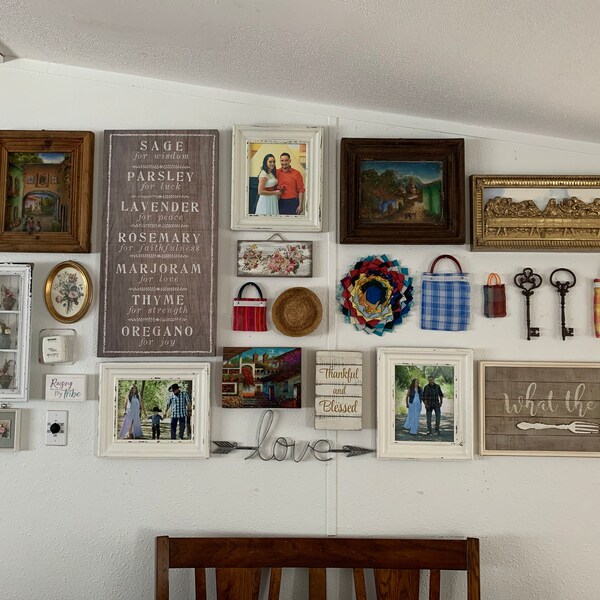 Rustic Plaque, Purple Kitchen Plaque, Lavender Garden, Lavender Décor ...