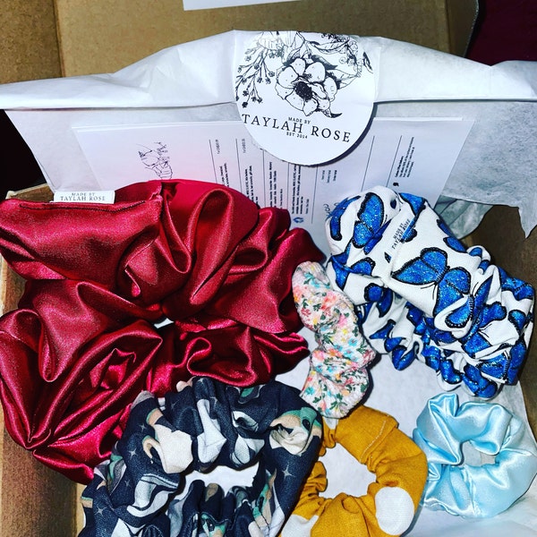 DIY Scrunchie Kits - Makes TWO Scrunchies per Pack - at Home - Make ...