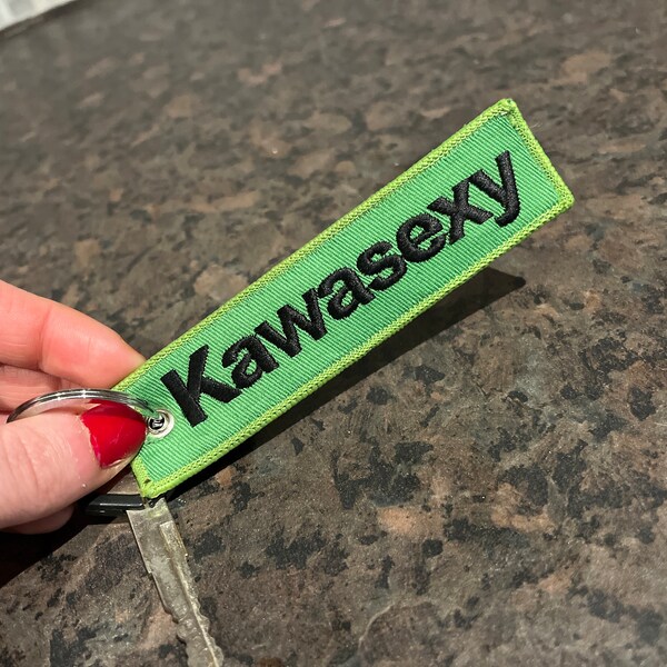 The Power is Between My Legs Motorcycle Keychain Car Key Ring Motorbike ...