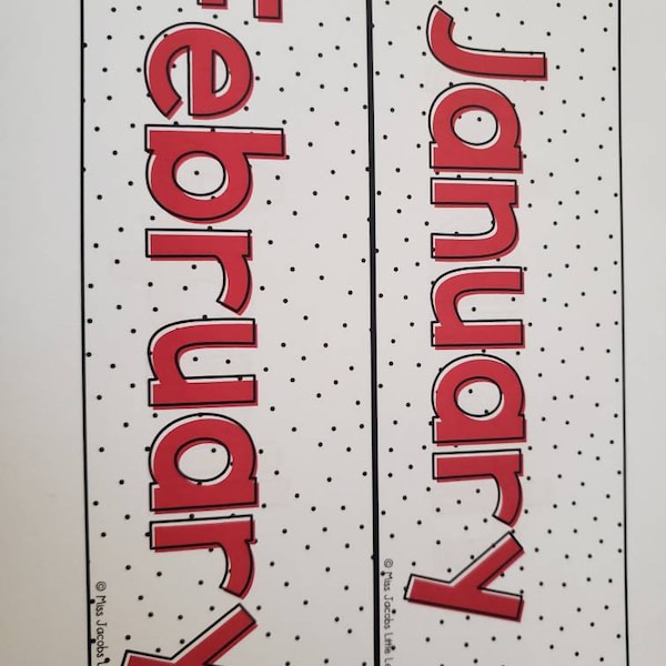 Flip Calendar | Spotty Brights Classroom Decor | Rainbow Themed ...