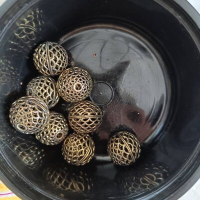 1 Piece 26X15X10MM Multi Strand Oval Ruby Emerald Box Clasp Oxidized ...