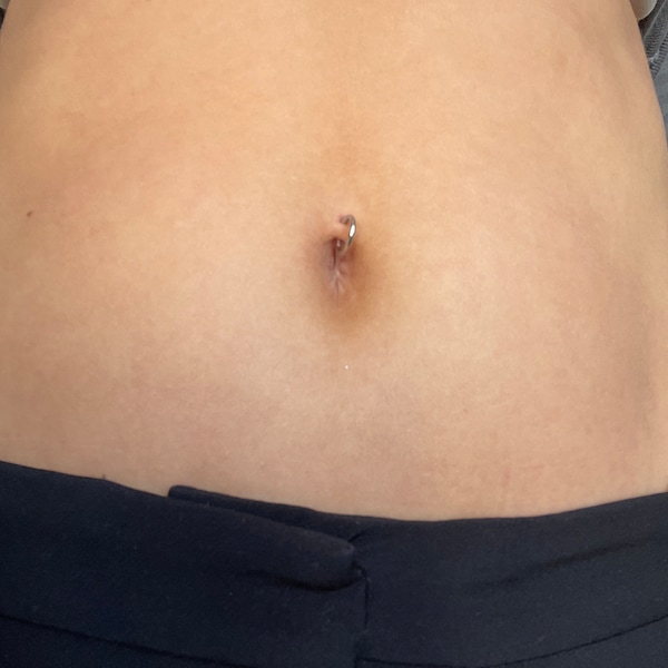 Belly Button Ring Clicker - Belly Ring - Belly Piercing - Body Jewelry ...