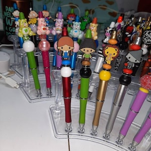 Pen Display Stand /clear Acrylic Stand / Easy to Transport / Bead Stand ...