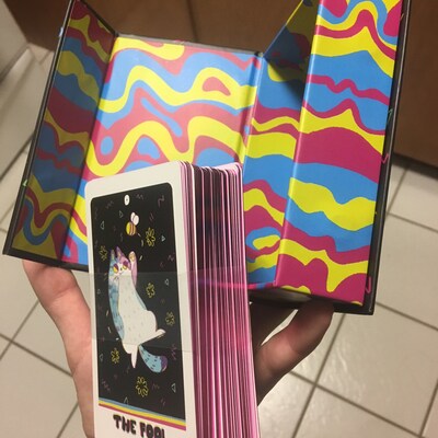 The Weird Cat Tarot Deck and Guidebook - Etsy