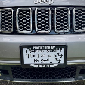 Firefly Inspired License Plate Frames Best Quotes I Aim to Misbehave ...