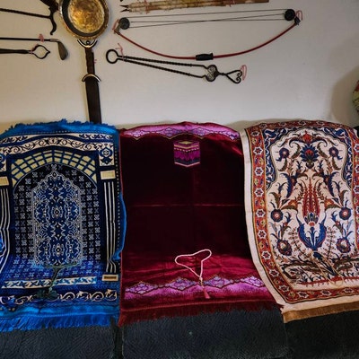 Prayer Rug for Muslim Prayer Mat Gebetsteppich Luxury Prayer Rug ...
