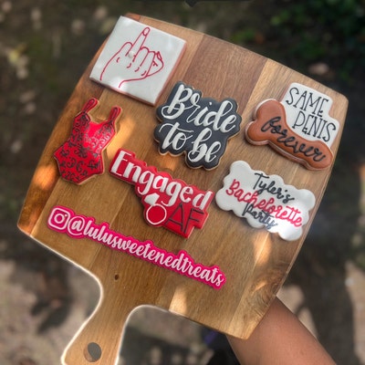 Curse Word Cookie Stencil. Cursive. - Etsy