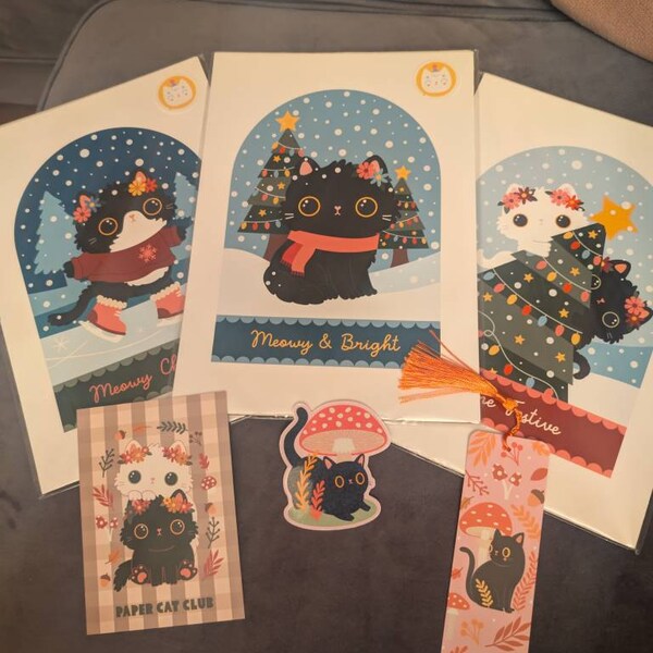 Super Cute Daily Planner Printable Flower and Cat Theme Download and ...