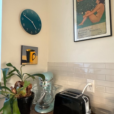 Objectify TV Test Pattern Wall Clock - Etsy