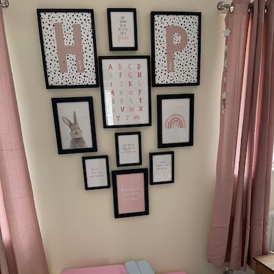 PRINTED Posters Set of 2 Bunny Prints Rabbit Wall Art - Etsy