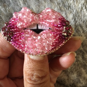 Looped Beaded Edge Tutorial DIY for Beaded Brooch Edging How - Etsy